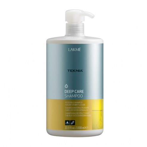 Lakme Teknia Deep Care Shampoo 33.9 Oz for dry or brittle hair