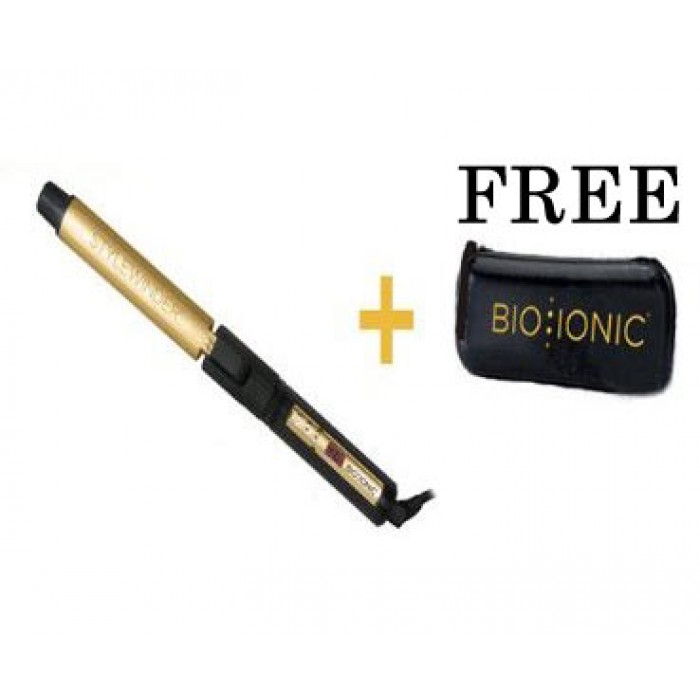 Bio Ionic G-Luxe Series Style Winder 1 Inch Rotating Styling Iron
