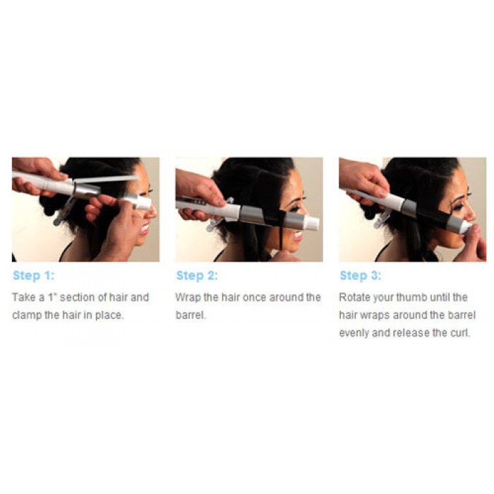 Bio Ionic G-Luxe Series Style Winder 1 Inch Rotating Styling Iron