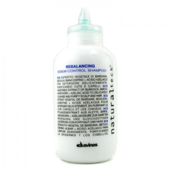 Natural Tech Rebalancing Sebum Control Shampoo 2.5 oz by Davines