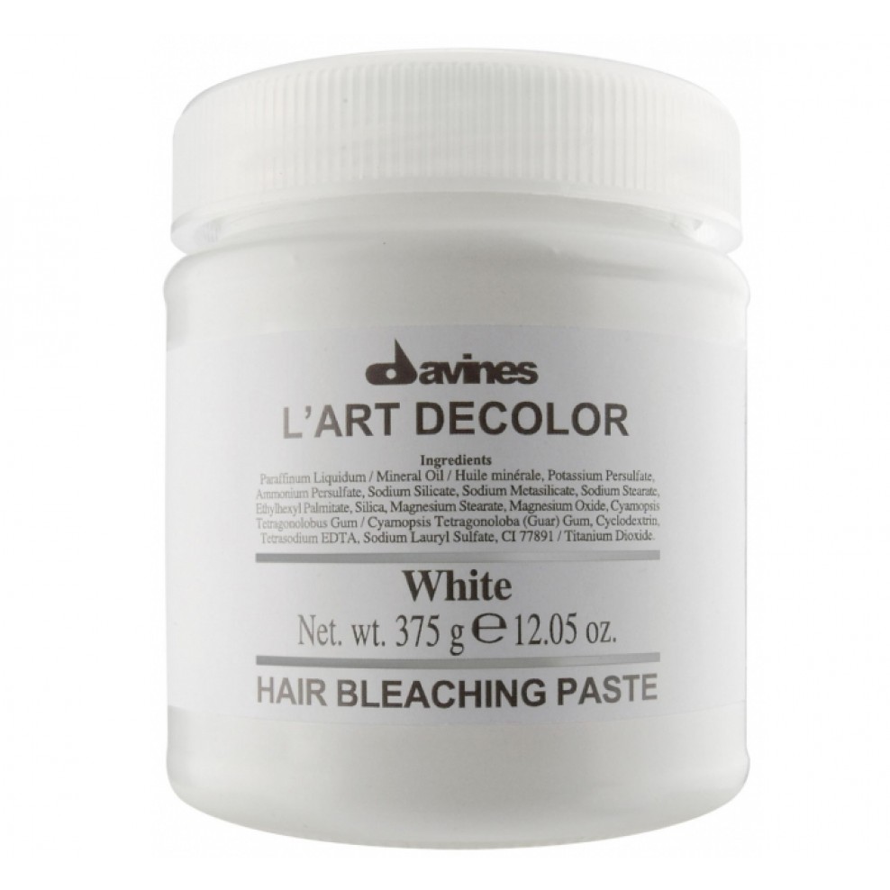 Davines L'art Decolor White Hair Bleach Paste 375 gr
