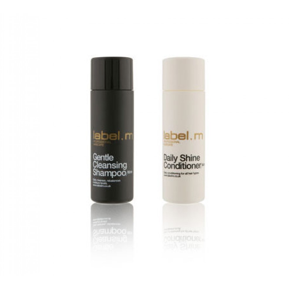 Label.m Travel Set Daily Care: Shampoo and Conditioner 2 Oz.