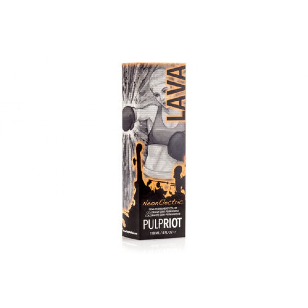 Pulp Riot Semi-Permanent Haircolor 4 Oz - lava