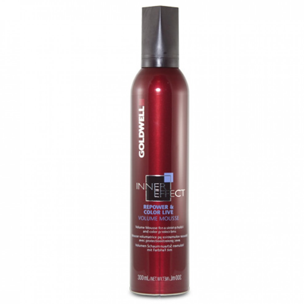 Goldwell Inner Effect RePower Color Live Volume Mousse 10.3oz